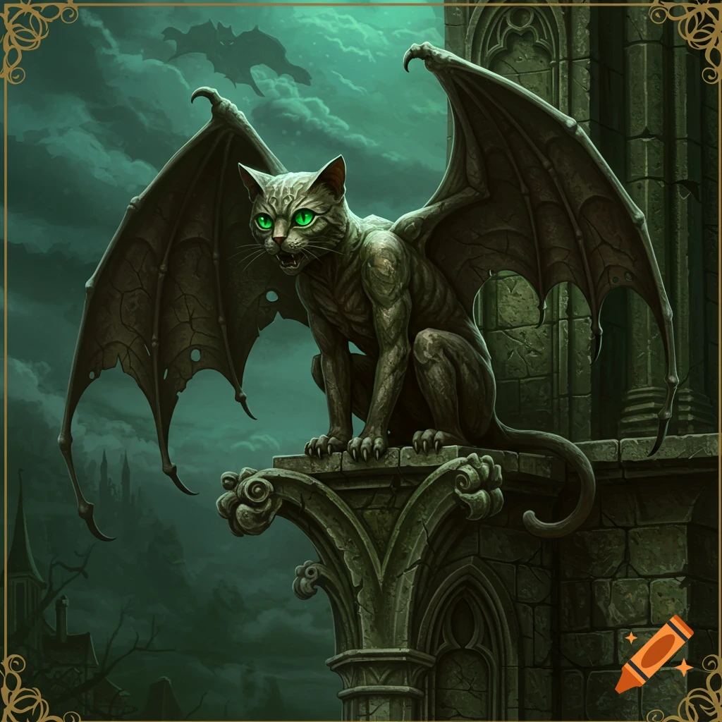 Gothic Gargoyle Art