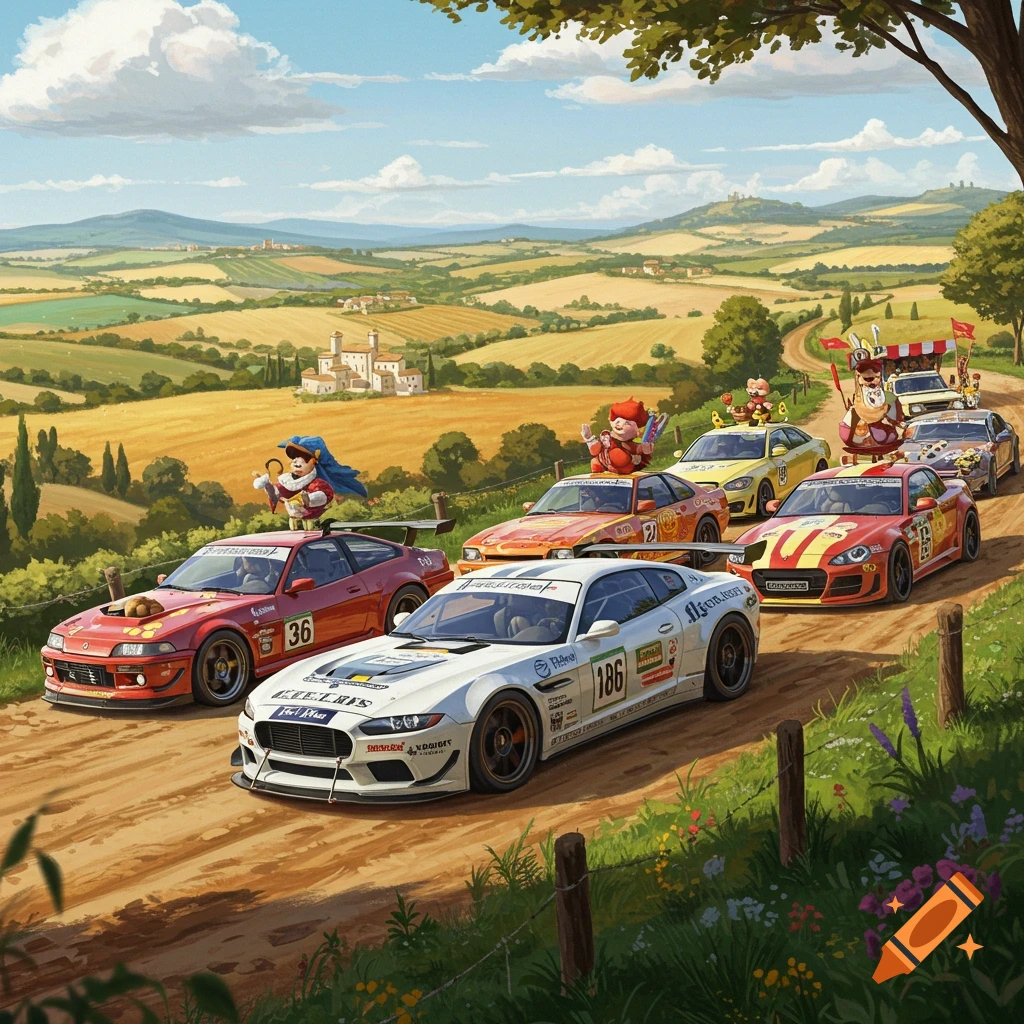 Forza logo in Renaissance painting style on Craiyon