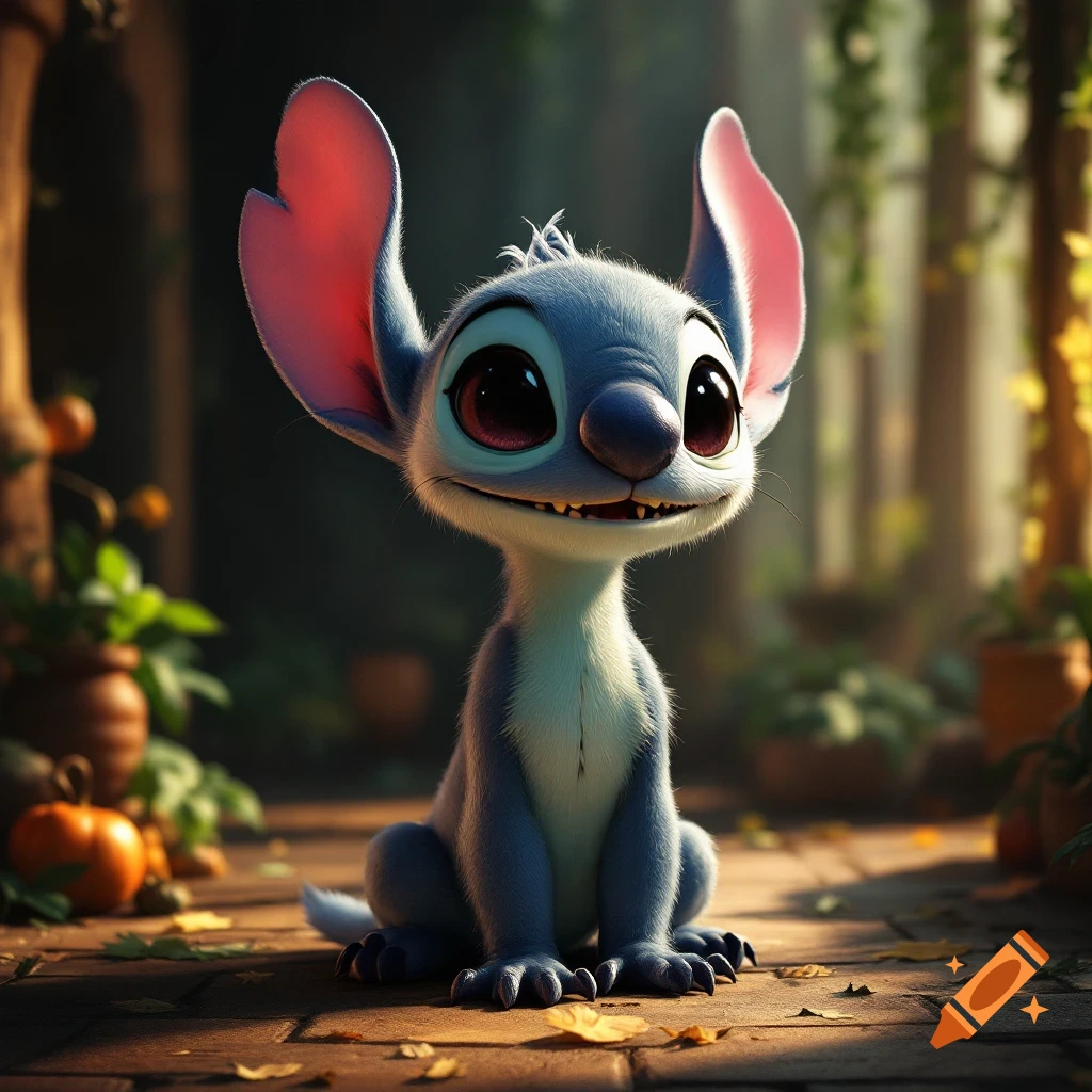Lilo and Stitch created on Craiyon