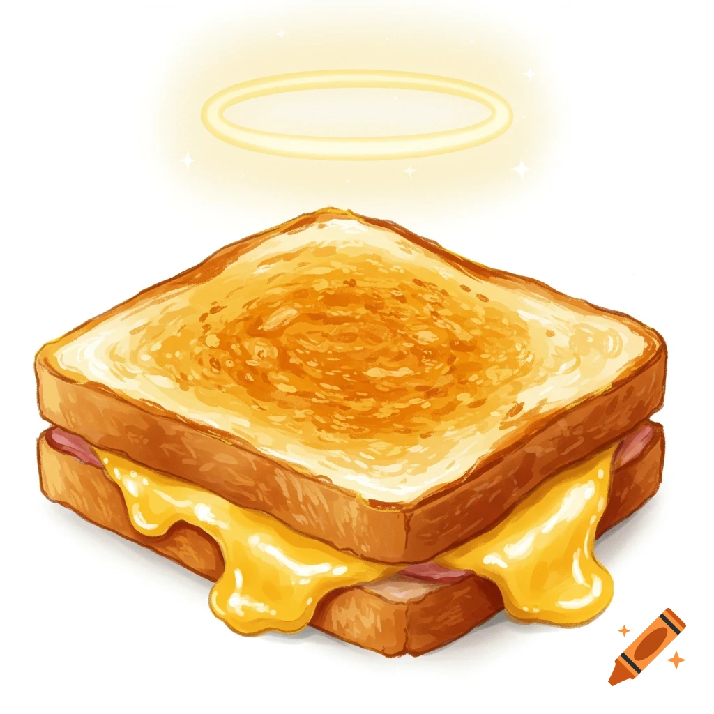 Cheese Sandwich Drawing