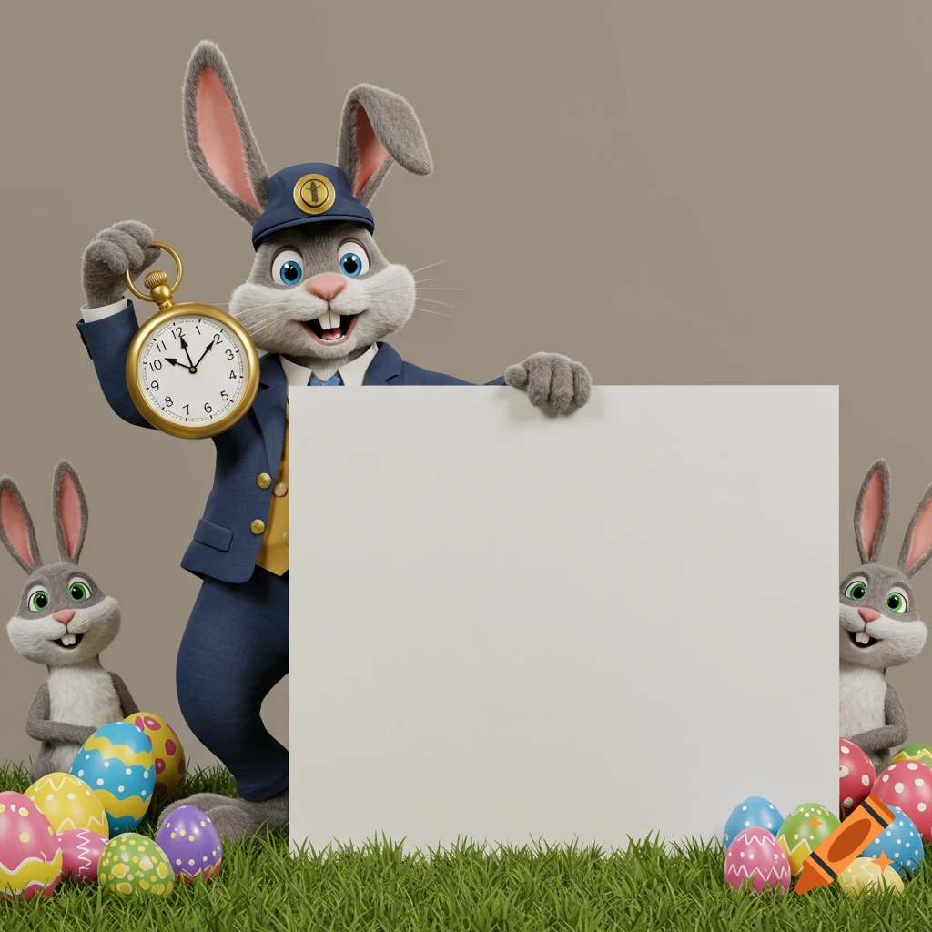 Peter Rabbit created on Craiyon