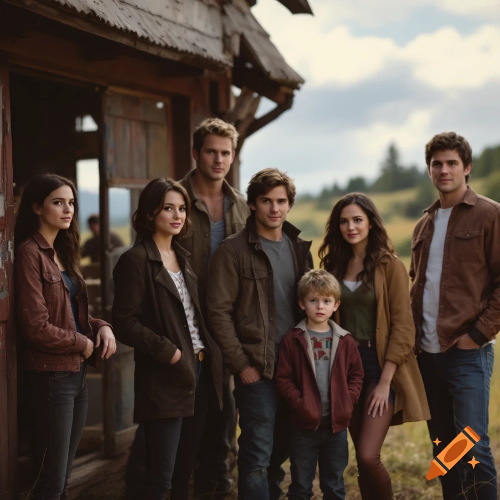 Smallville cast: Lana, Clark, Lois, Chloe, Jonathan, Martha, Lex, and ...