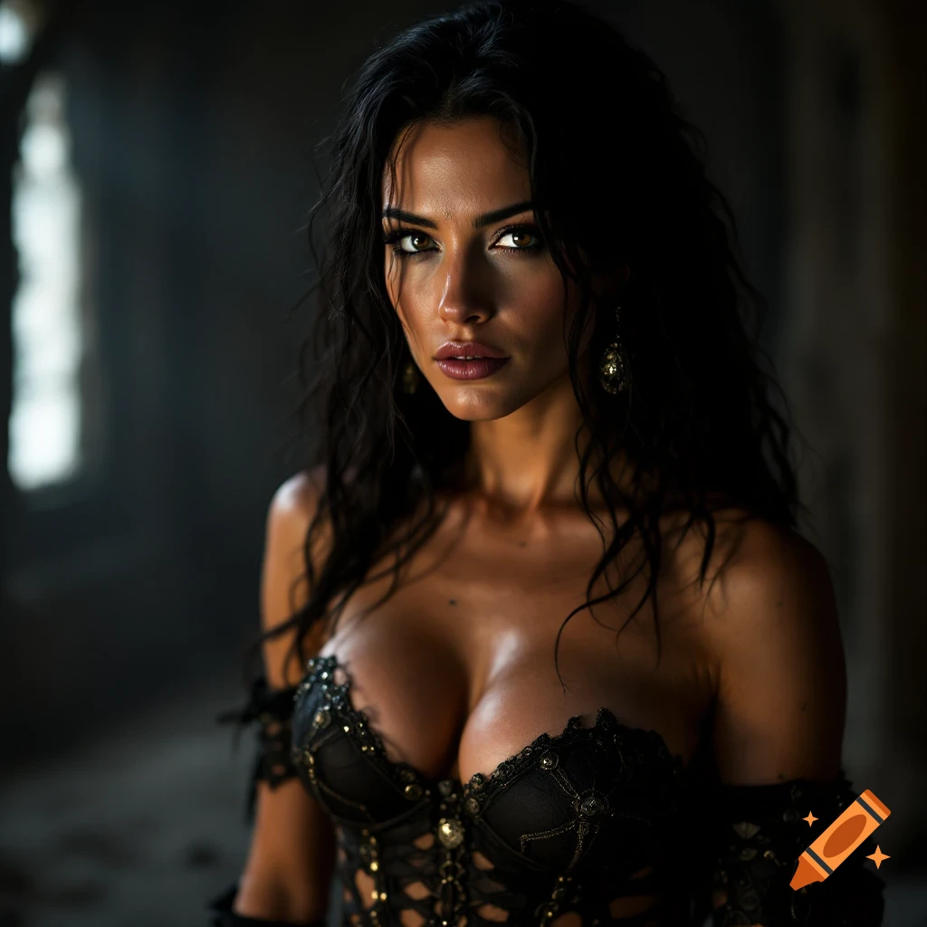 Claudia Black as Vala Mal Doran on Craiyon