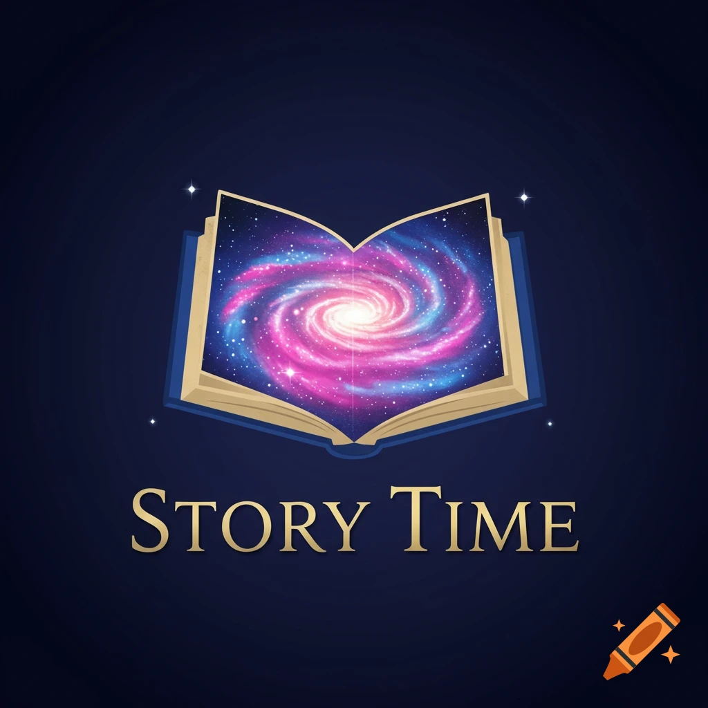 Story Time YouTube channel logo on Craiyon