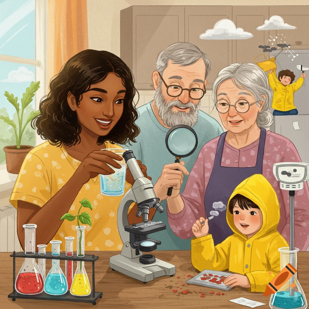 Science of everyday life concept on Craiyon