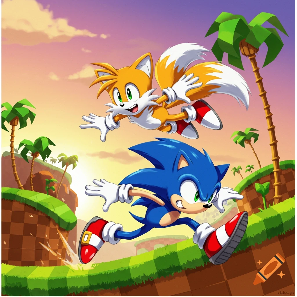 Sonic Underground created on Craiyon