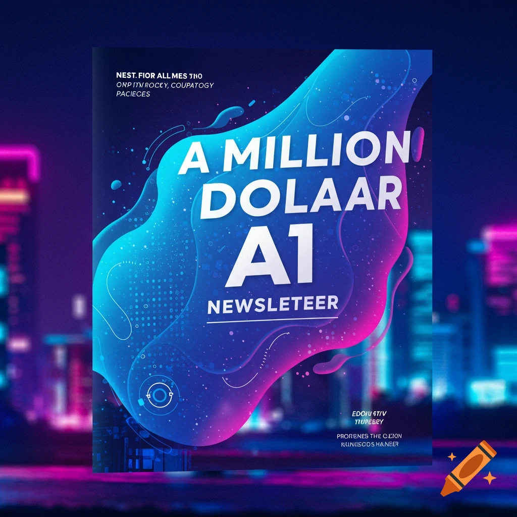 LinkedIn banner focusing on AI and Data Analytics on Craiyon