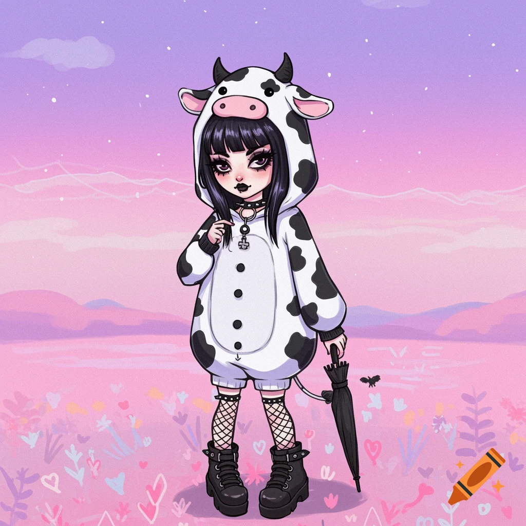 Goth images created on Craiyon