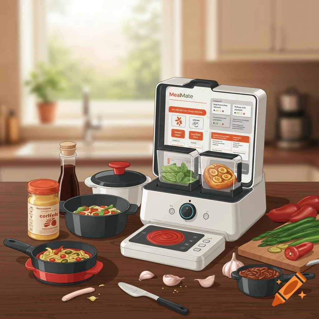 MealMate Kitchen Starter Kit on Craiyon