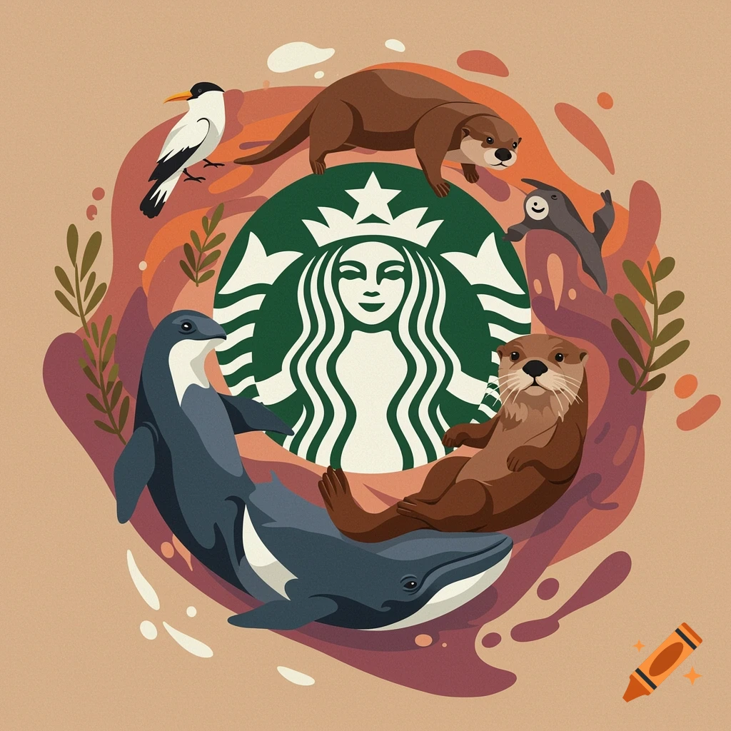 Starbucks created on Craiyon