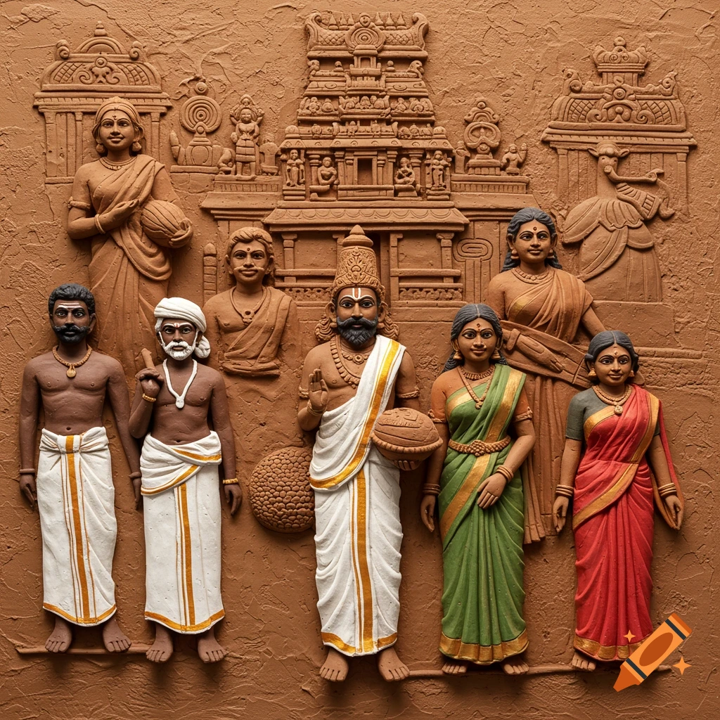 Clay Craft Depicting Ethnic Diversity Of Tamil Nadu On Craiyon clay-craft-depicting-ethnic-diversity-of-tamil-nadu-on-craiyon