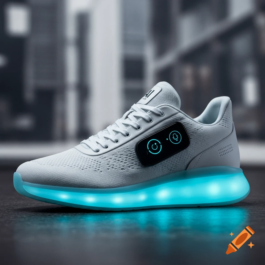 AI smart shoes on Craiyon