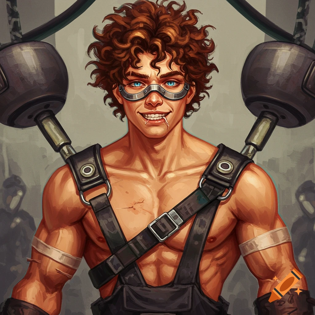 Harrison Bergeron on Craiyon