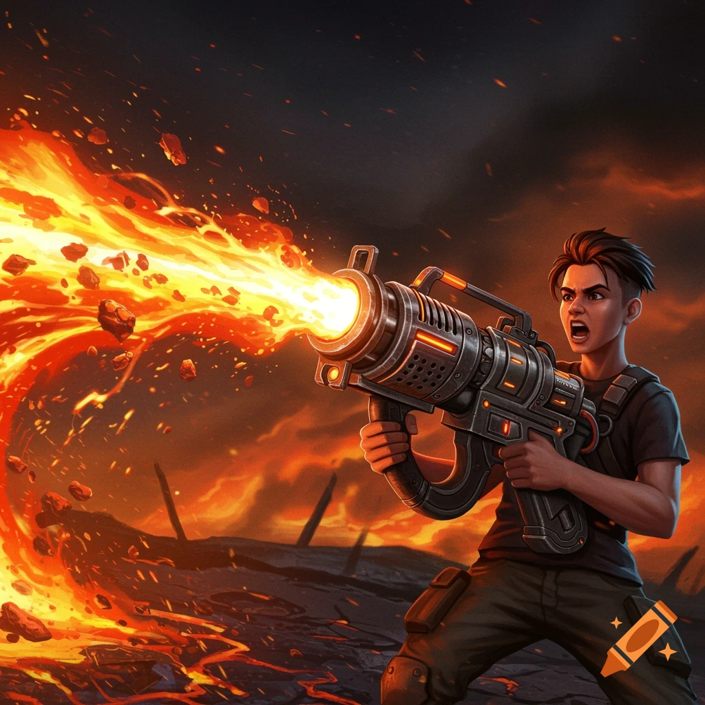 Wallpapers Gun Spooky Gatling