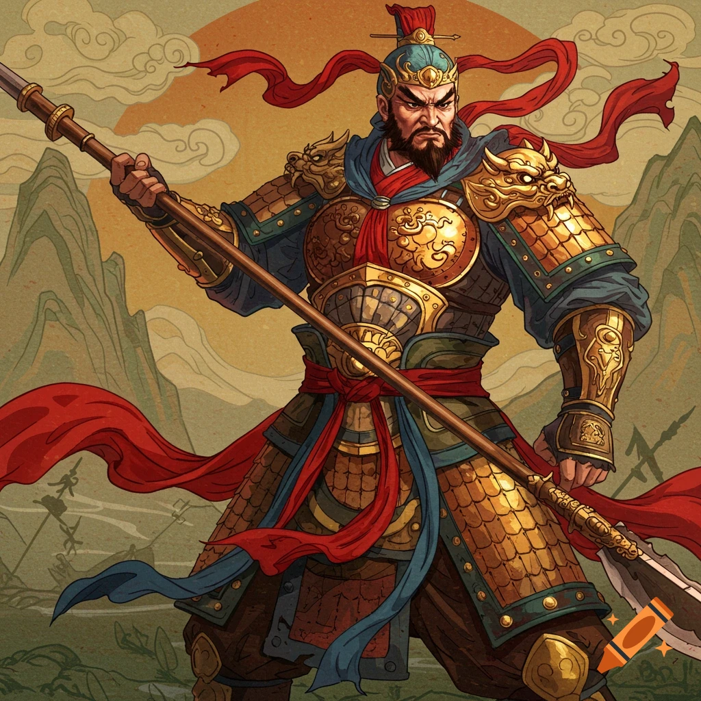 Ancient Chinese Warrior Armor