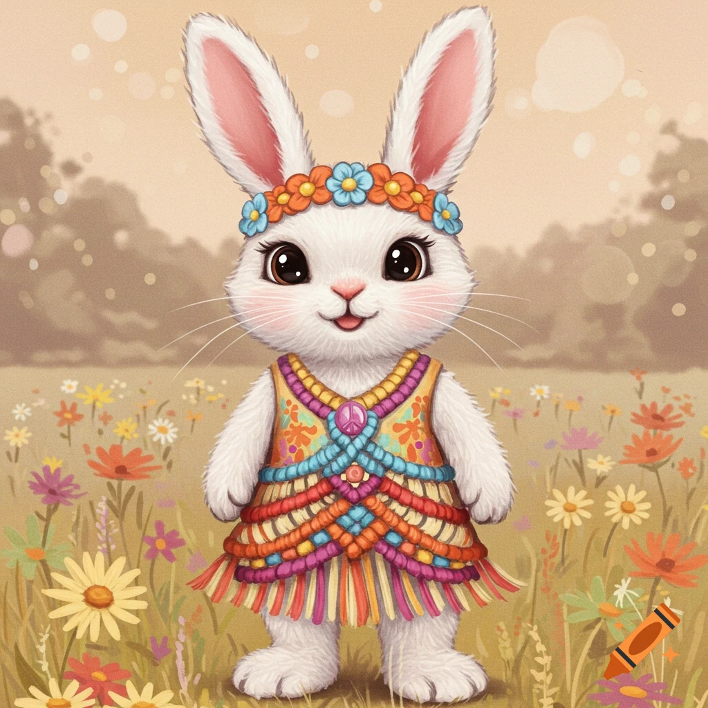 Bunny created on Craiyon