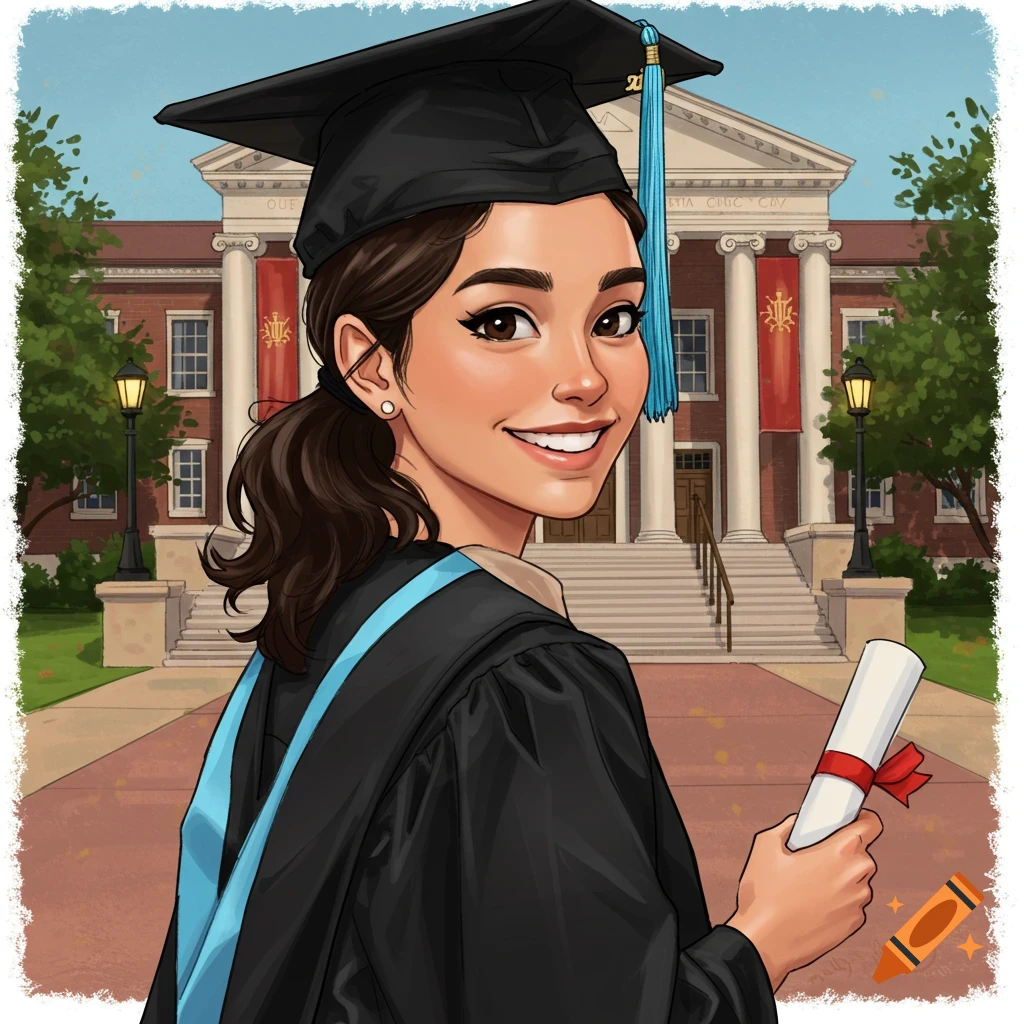 College Graduate Cartoon