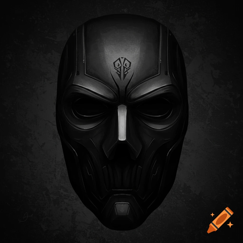 Mask images created on Craiyon