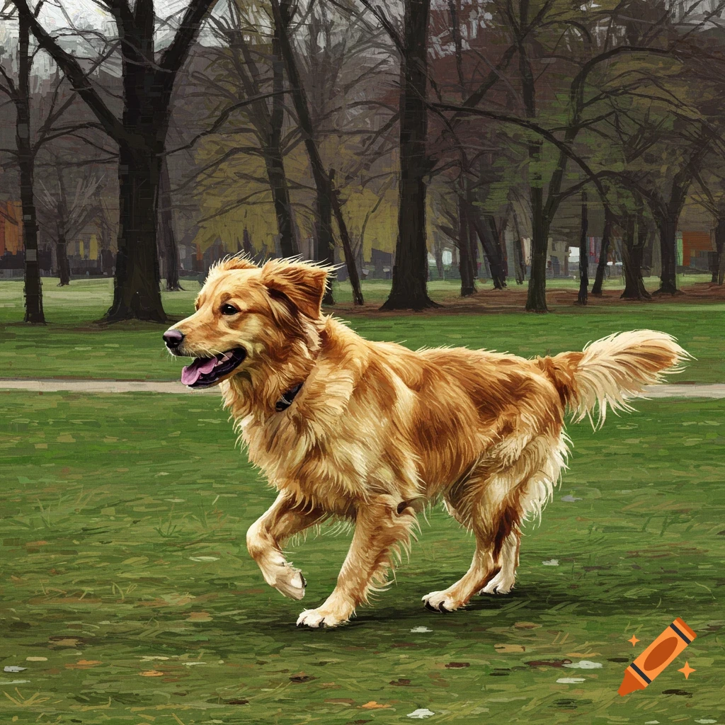 Dog created on Craiyon