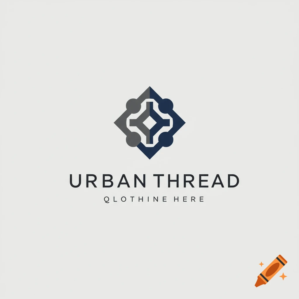 Urban Thread clothing company logo on Craiyon