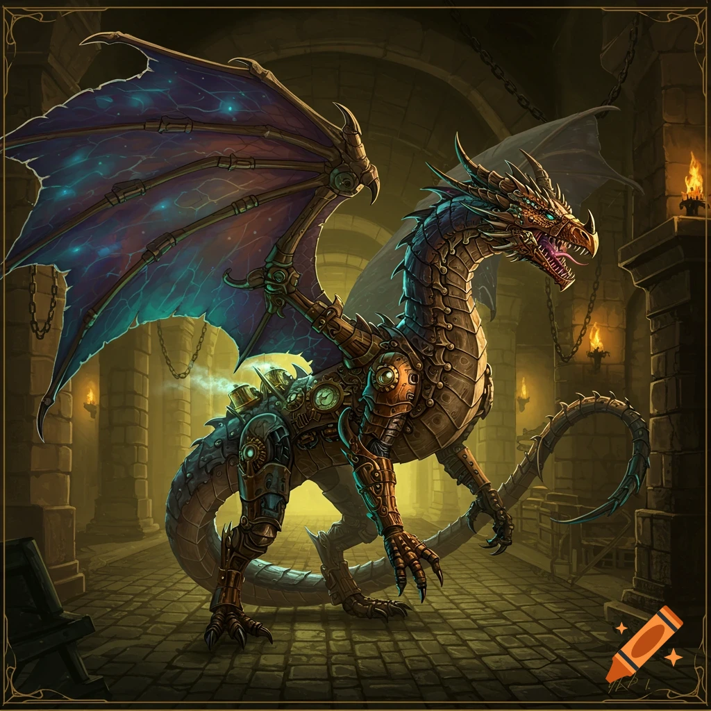 Steampunk images created on Craiyon