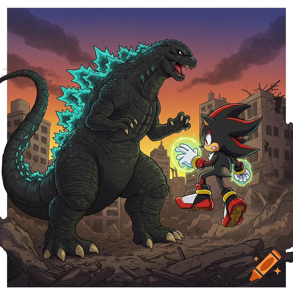 Shadow the Hedgehog images created on Craiyon