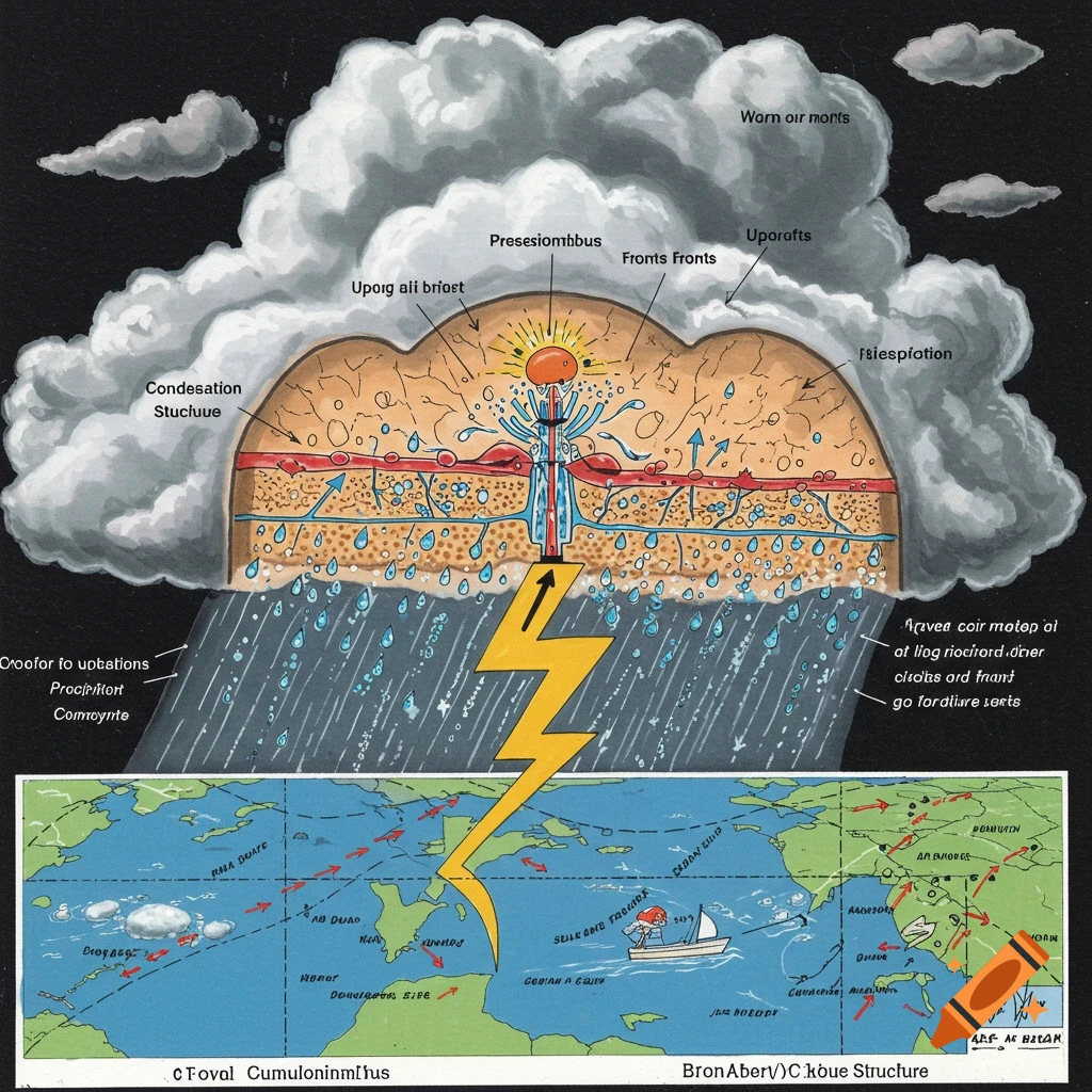 Weather images created on Craiyon