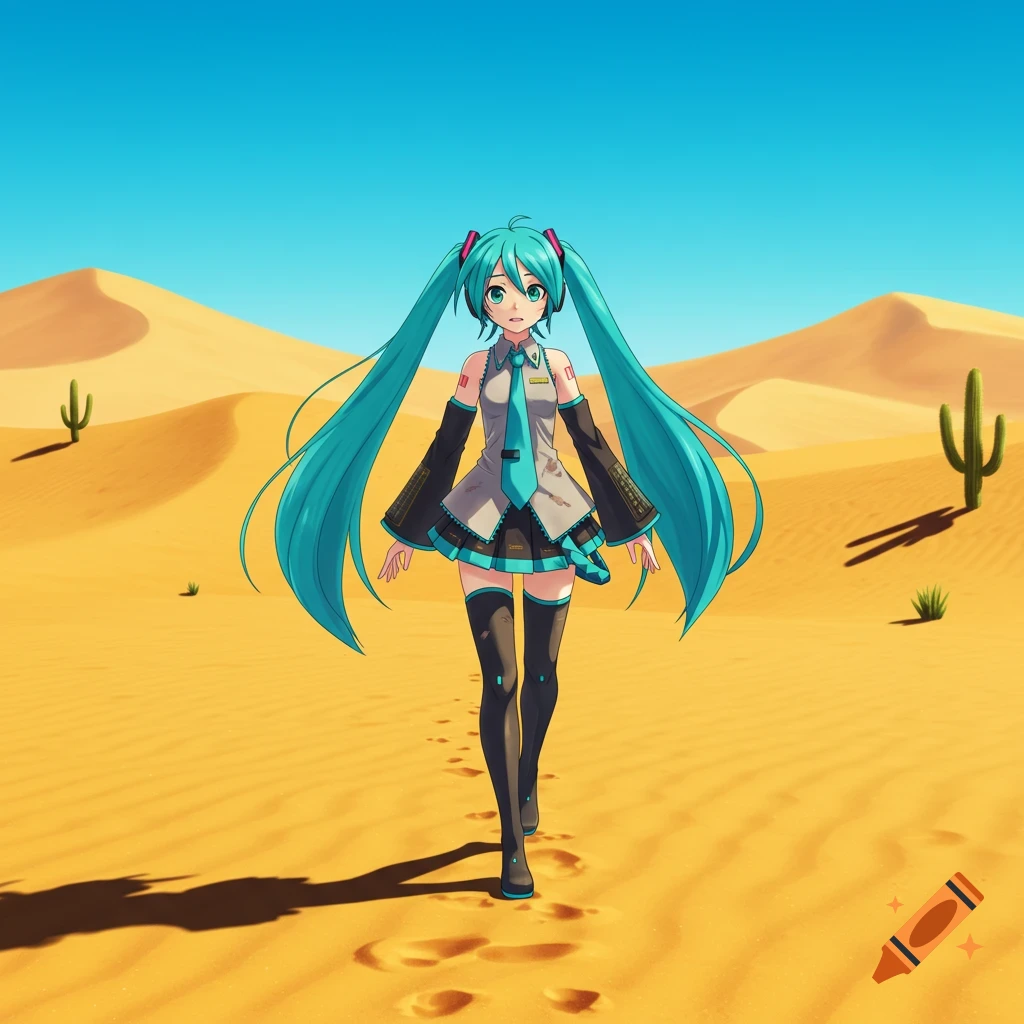 Miku Hatsune Character Sprite Sheet Inspired by Pokemon Crystal Version ...