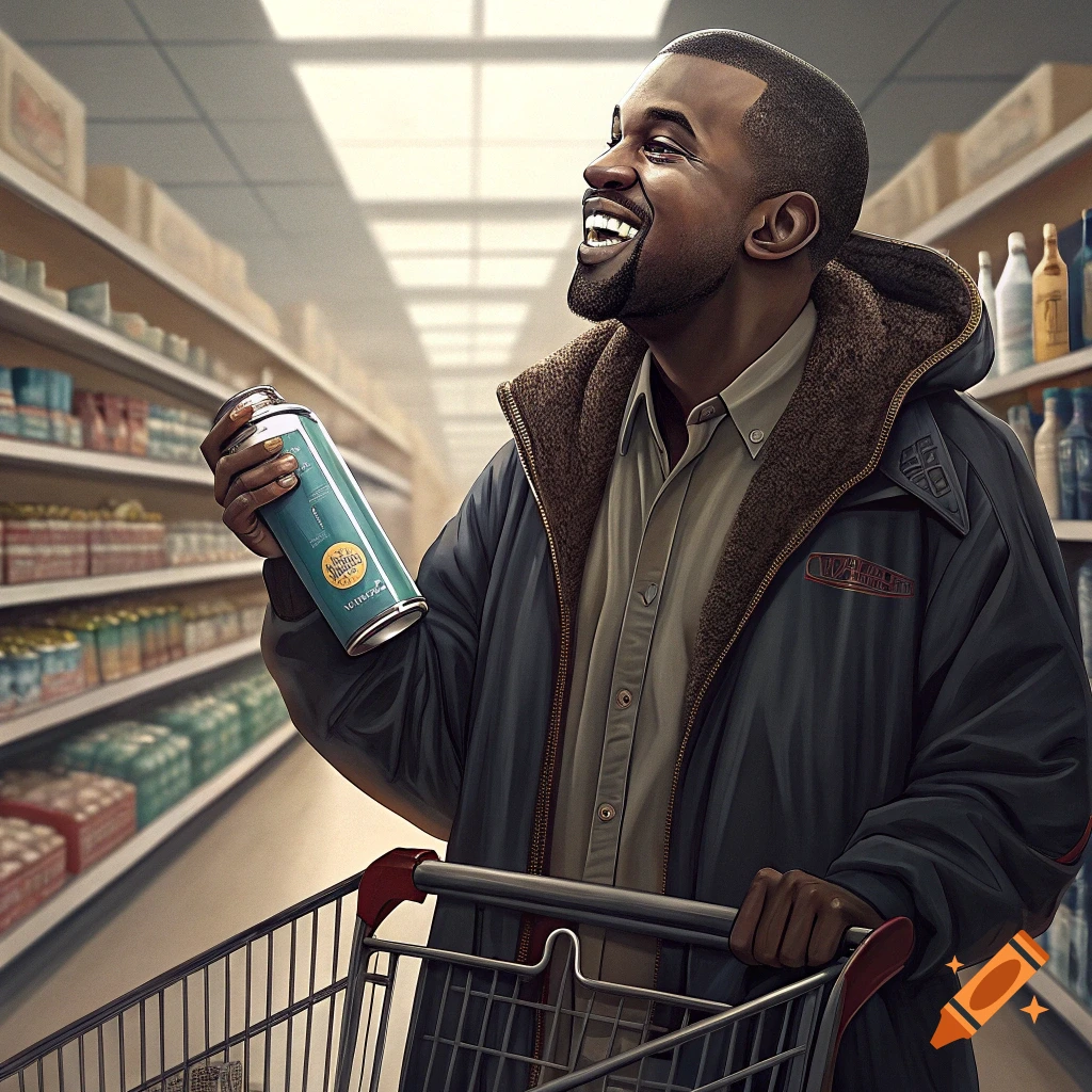 LeBron James wearing a coffee apron on Craiyon