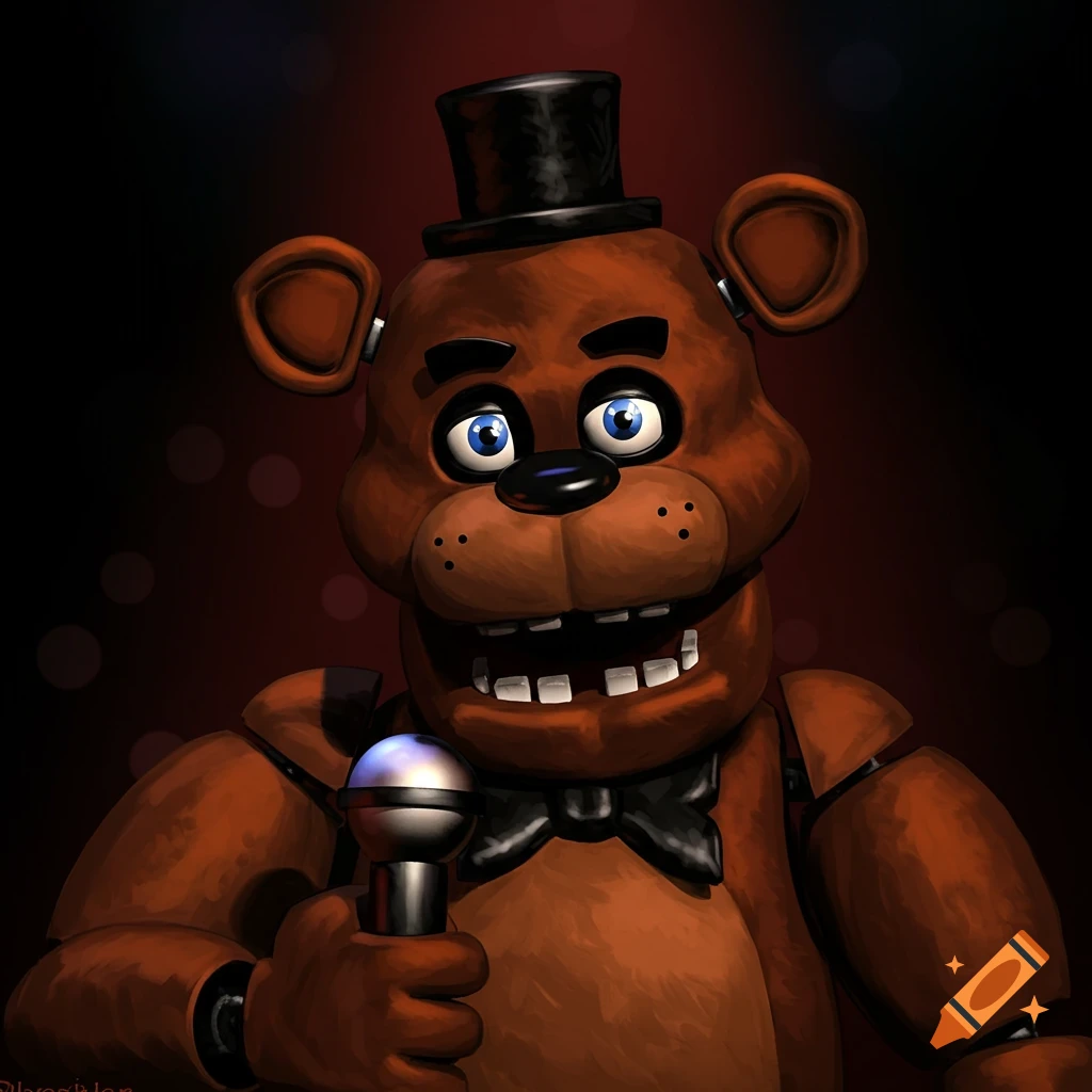 Freddy Fazbear on Craiyon