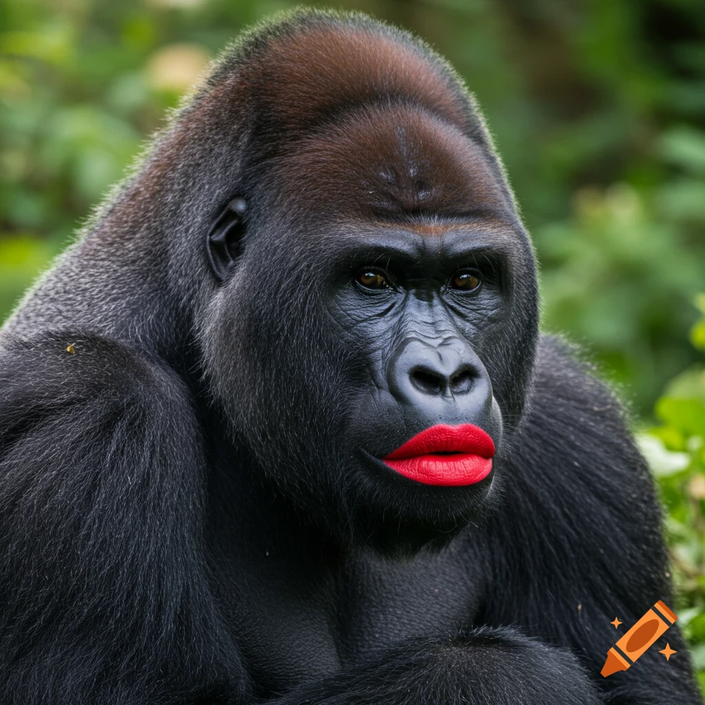 Gorilla images created on Craiyon