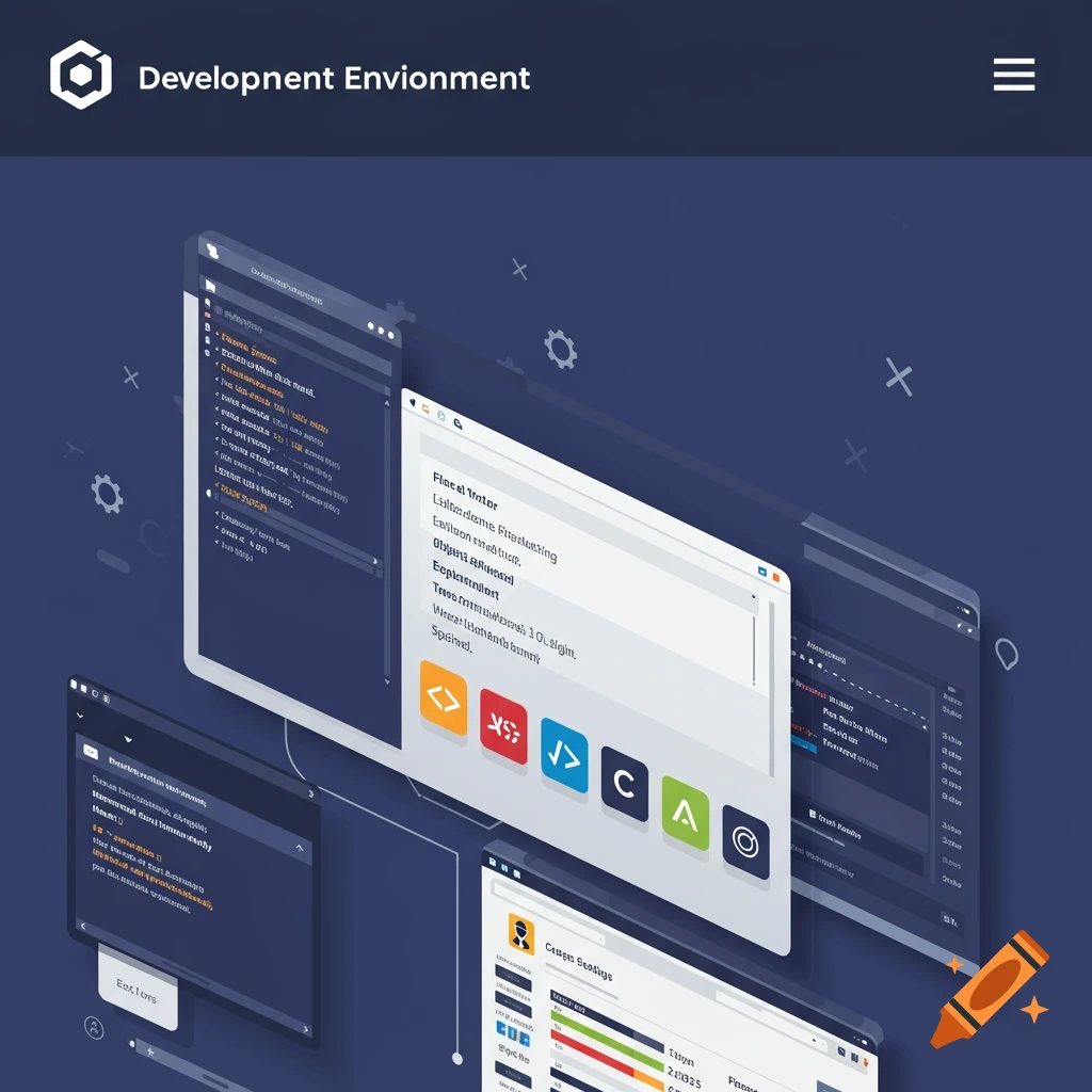 Data hub website layout on Craiyon