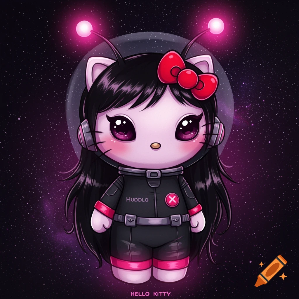 Hello Kitty images created on Craiyon