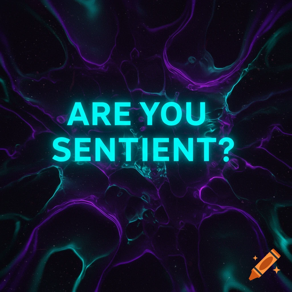 Are you sentient? on Craiyon
