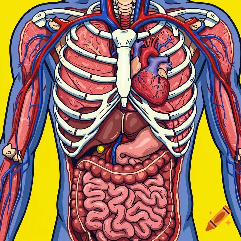 Human Anatomy Side View Organs Anatomy | MedlinePlus