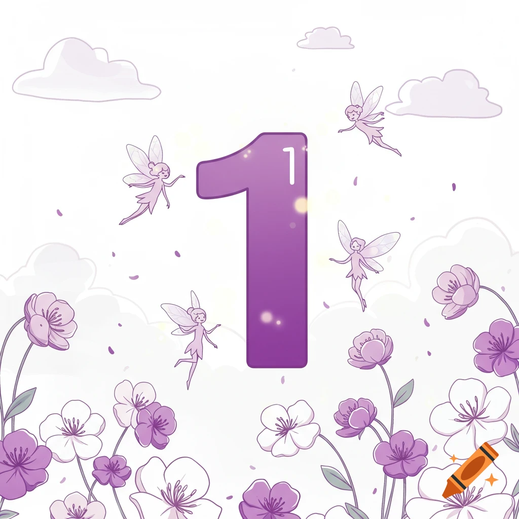 Numbers images created on Craiyon