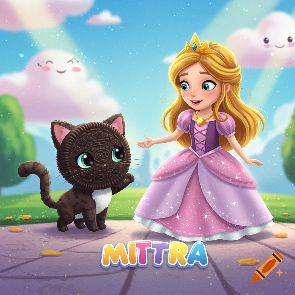 Princess images created on Craiyon