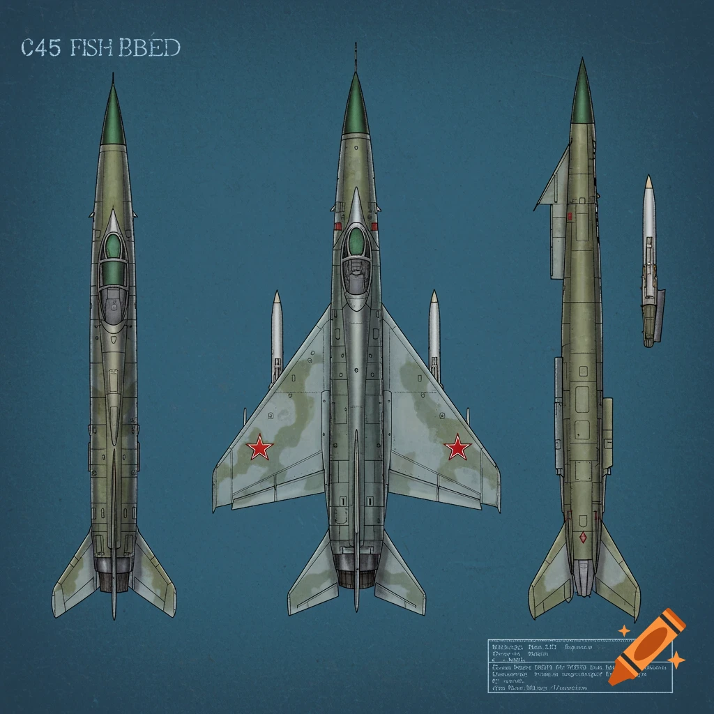 Henson X-3 Twin Cyclone Aircraft Design Specifications on Craiyon