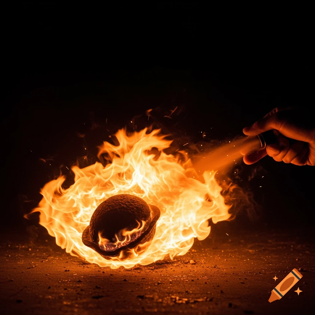 Fire extinguishing pod diagram on Craiyon