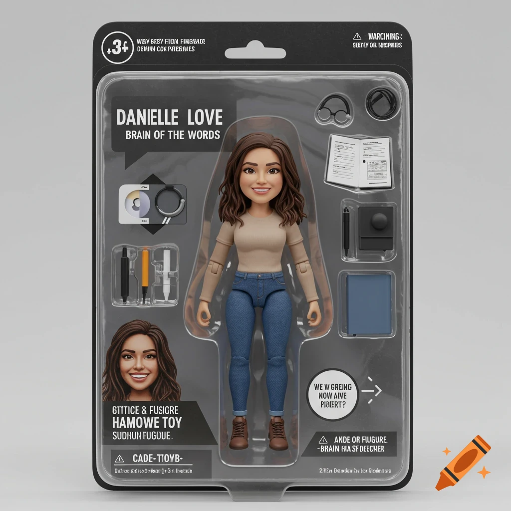 Action figure of Danielle Love in blister packaging with accessories ...