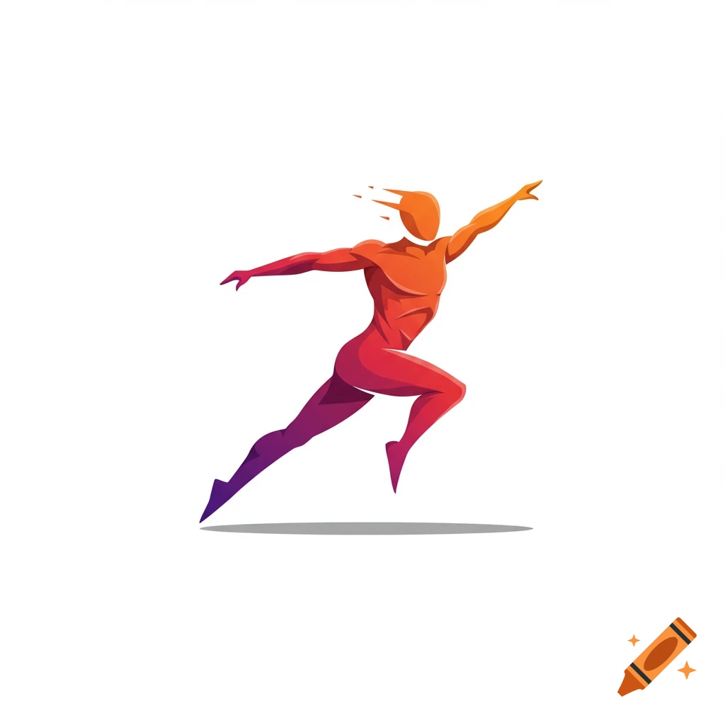 Bold logo for high-intensity workout clothing brand on Craiyon