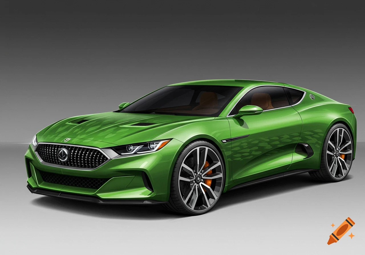 Car design inspired by an owl on Craiyon