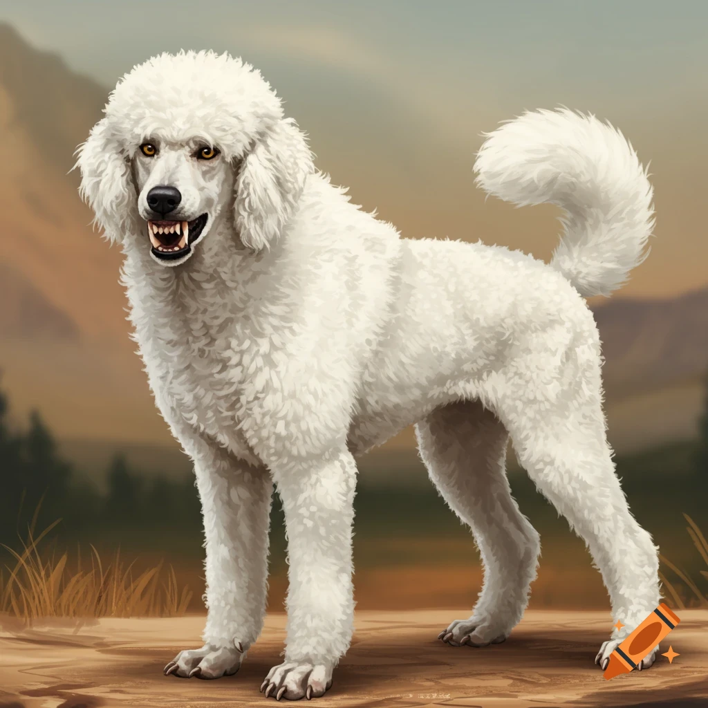 Labradoodle created on Craiyon