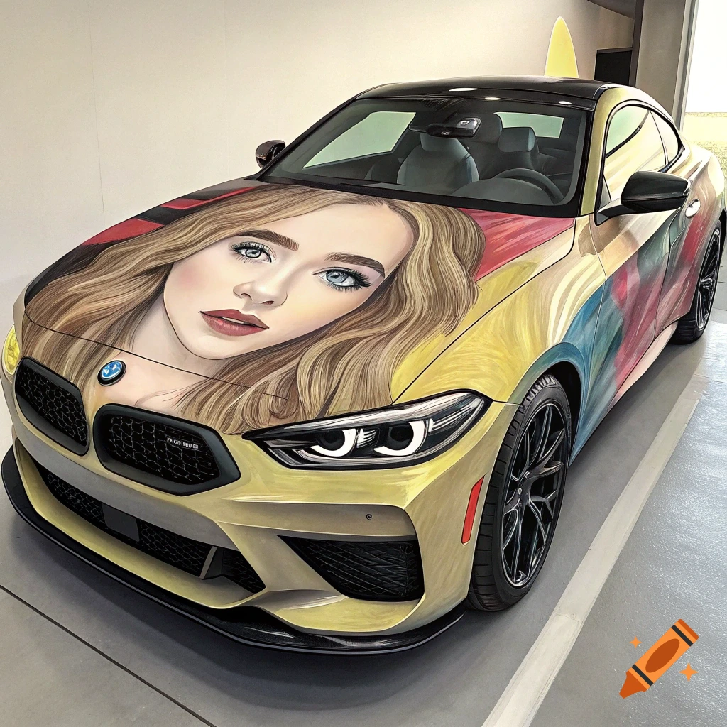 Car made of Sabrina Carpenter on Craiyon