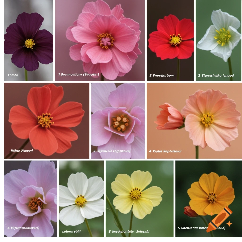 Soft spring color palette digital illustration on Craiyon