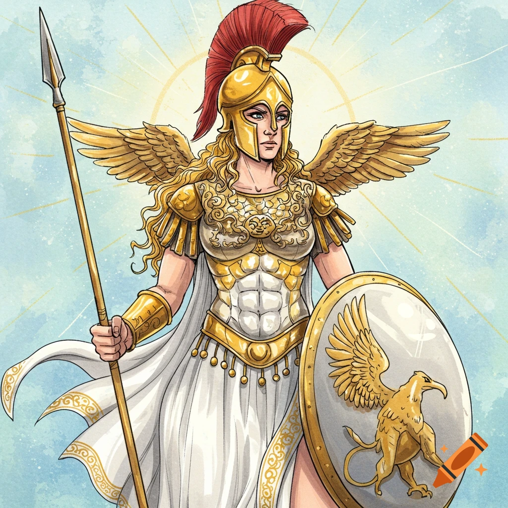 Minerva Goddess Symbol