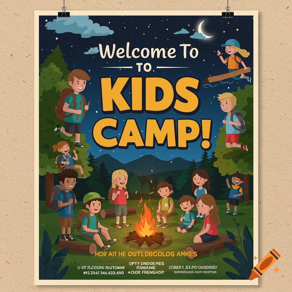 Colorful logo for 'LITTLE LAND OF FUN THEME PARK' with amusement park ...