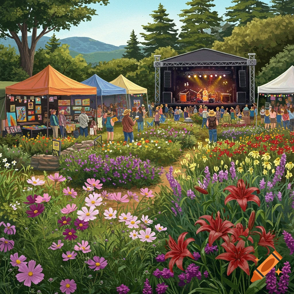 Watercolor poster for a Spring Orchestra Concert featuring violins ...