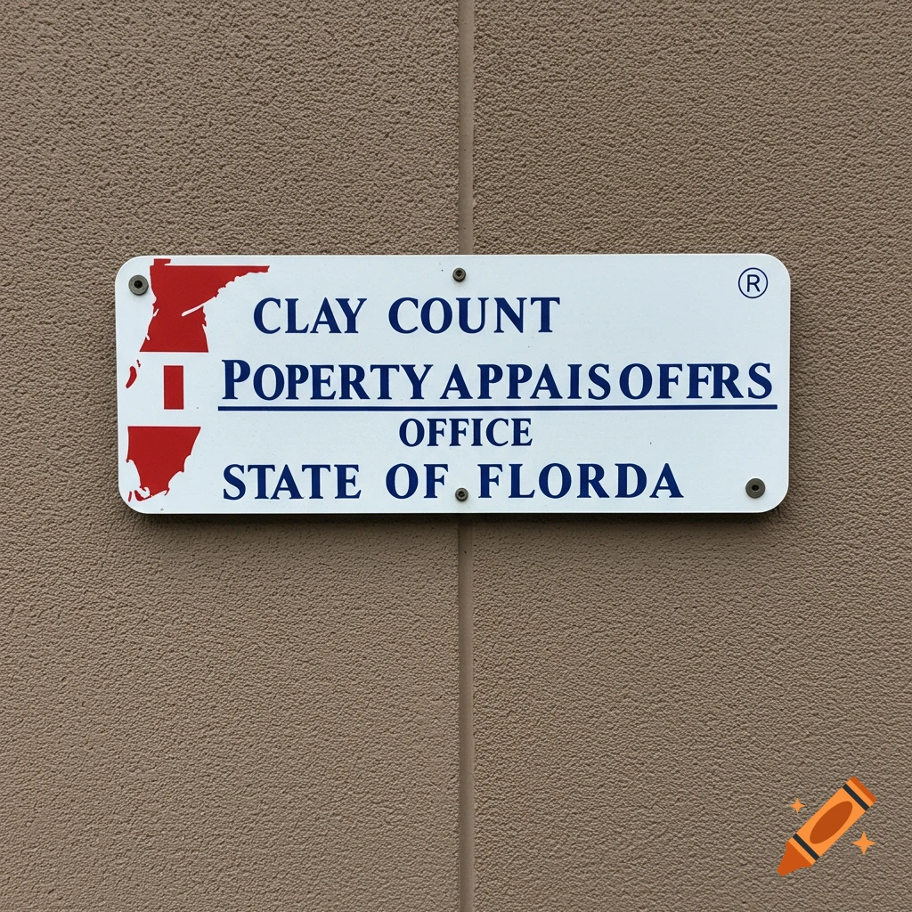 Clay County Property Appraisers Office logo, Florida state on Craiyon