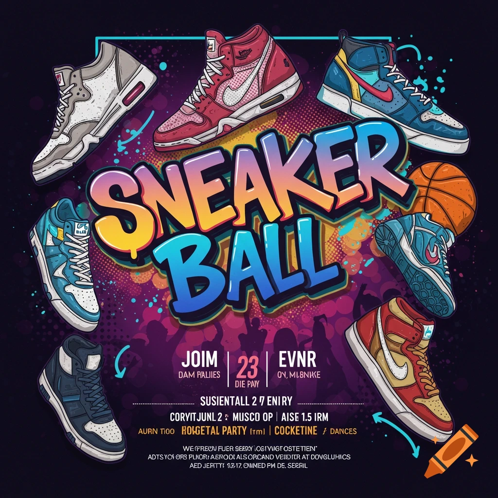 Flyer images created on Craiyon